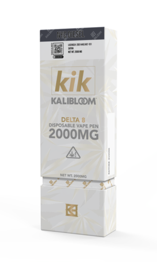 Kalibloom – KIK 2G Disposable Vape Pen – Delta 8 – NYC Diesel (Sativa ...